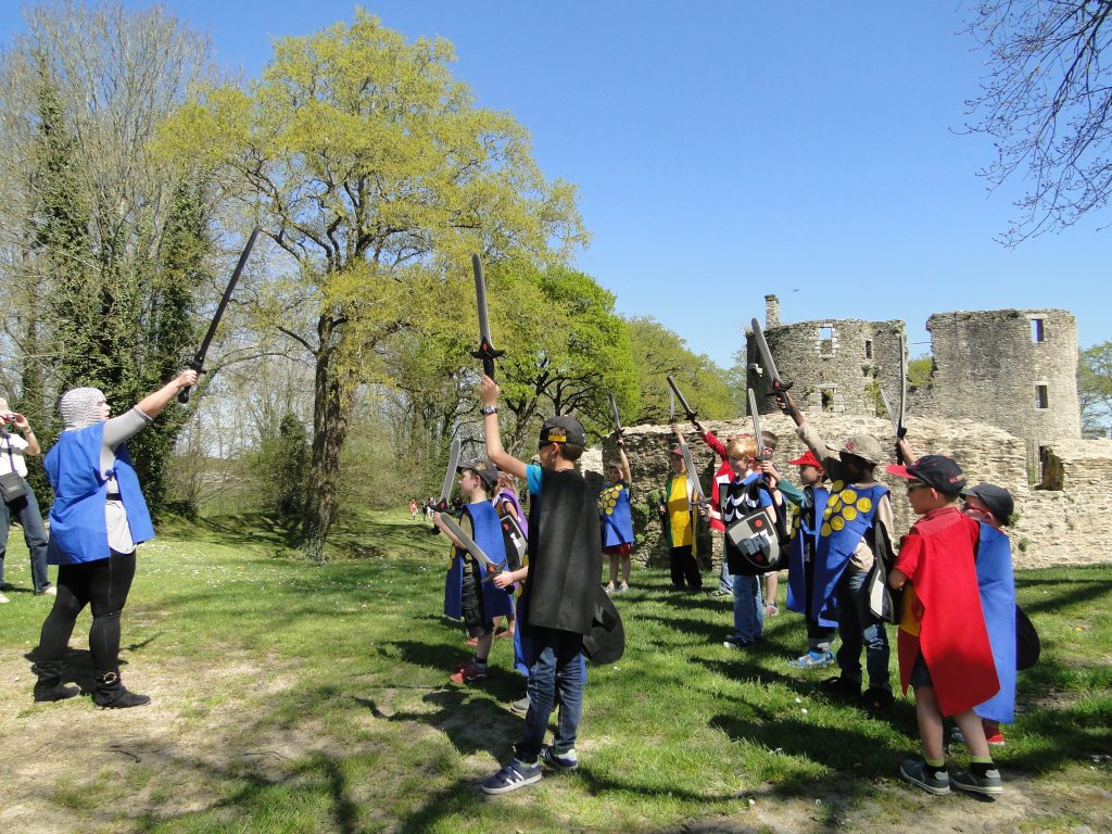 Visite animée Les petits chevaliers | Château de Ranrouët